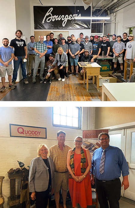Governor Mills Visits Lewiston Businesses Benefitting from Maine Jobs ... Governor Mills Visits Lewiston Businesses Benefitting from Maine Jobs ...